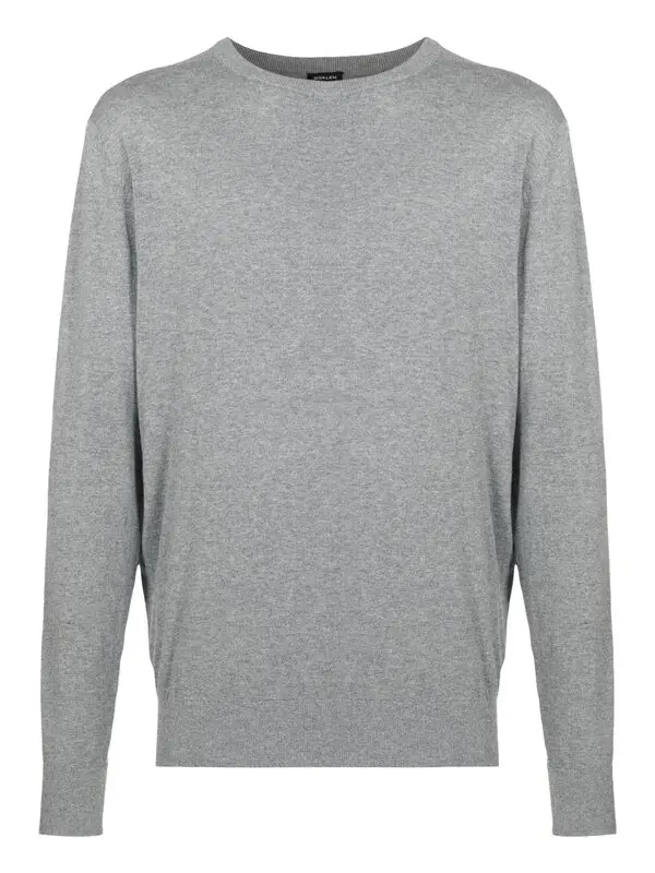 OSKLEN Fine-knit Cotton Jumper - Grey
