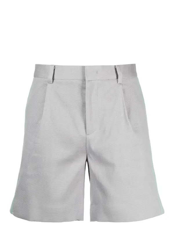 SYSTEM Side-stripe Shorts - Grey