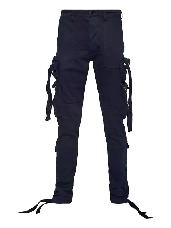 Amiri Slim-cut Cargo Jeans - Blue