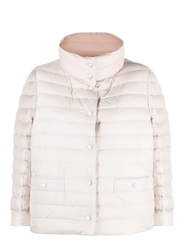MOORER Reversible Padded Jacket - Neutrals