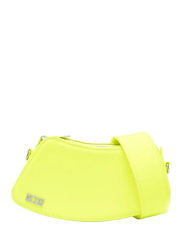 Gcds Comma Crossbody Bag - Yellow