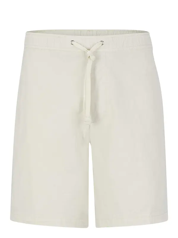 Hugo Boss Stretch-cotton Shorts - White