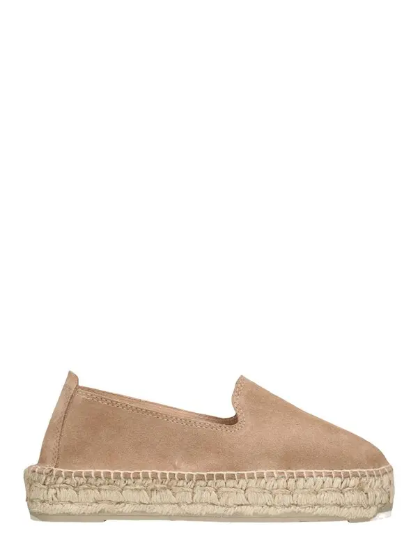 Manebí Suede Hamptons Espadrilles - Brown