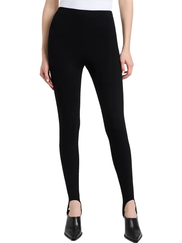 LESET Rio Stirrup Pants - Black