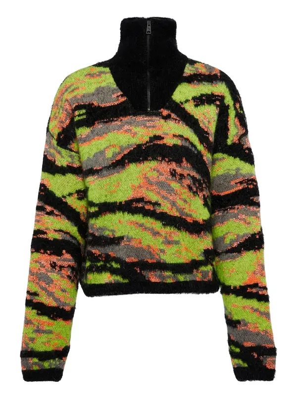 ERL Tiger Jacquard Sweater - Multicoloured
