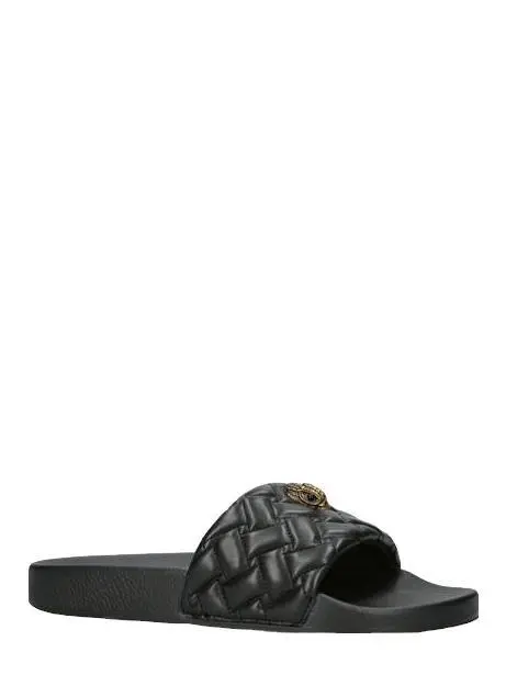 Kurt Geiger Meena Eagle Slide Sandal - Black