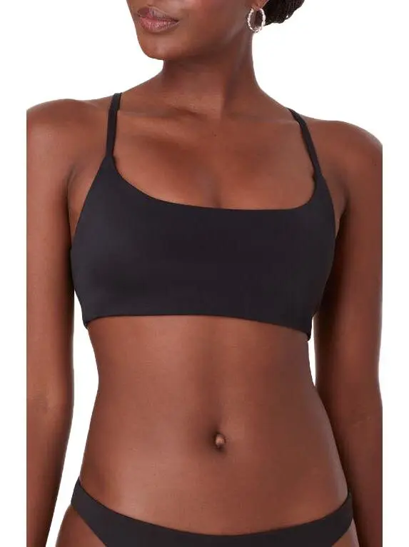 ANDIE The Maui Bikini Top - Black