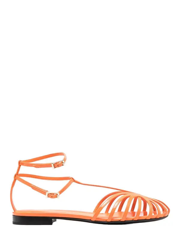 ALEVI MILANO Strappy Flat Sandals - Orange