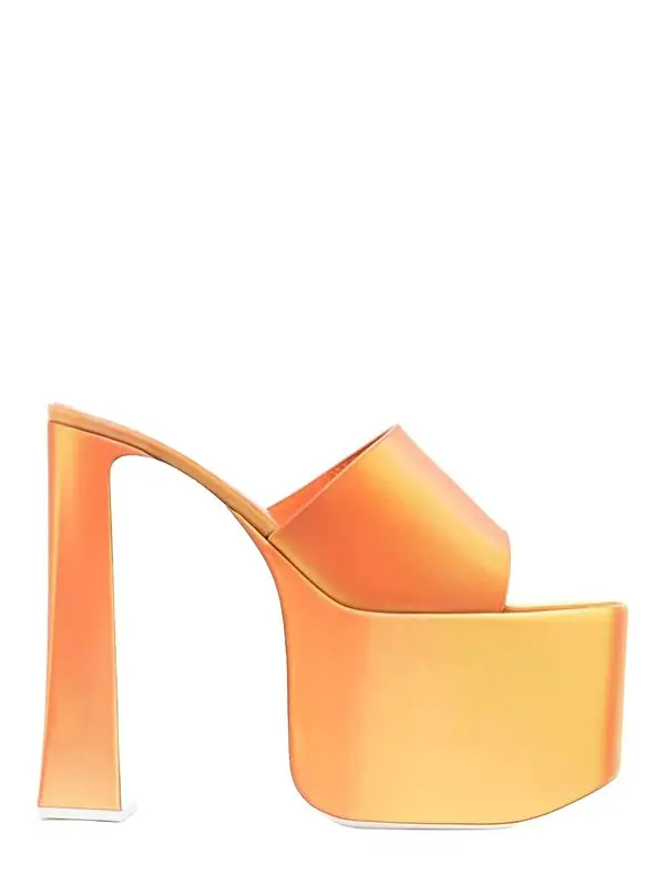 Gcds 170mm Platform Sandals - Orange