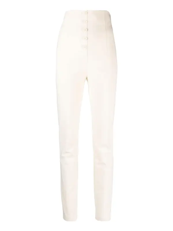 Philosophy Di Lorenzo Serafini High-waisted Trousers - Neutrals