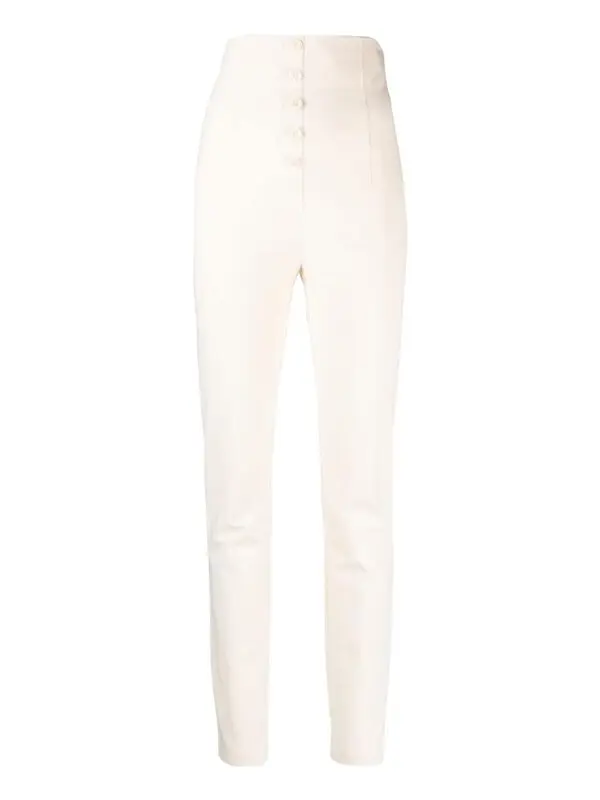 Philosophy Di Lorenzo Serafini High-waisted Trousers - Neutrals
