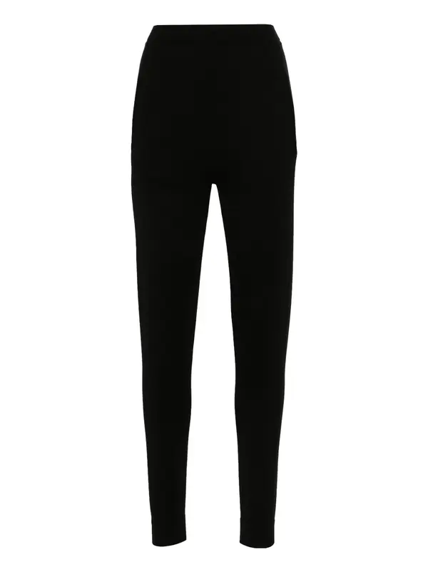 Saint Laurent Tapered Track Pants - Black