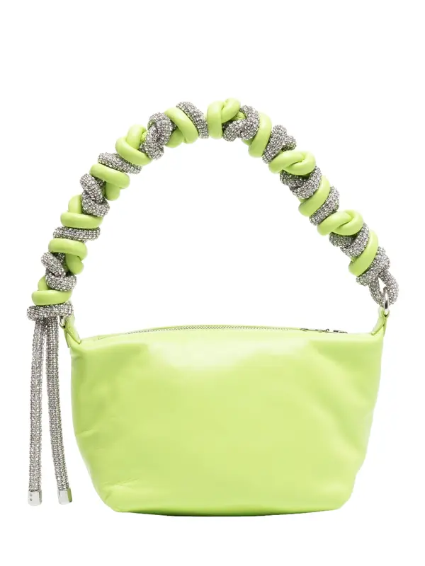Kara Phone Cord Embellished Bag - Green
