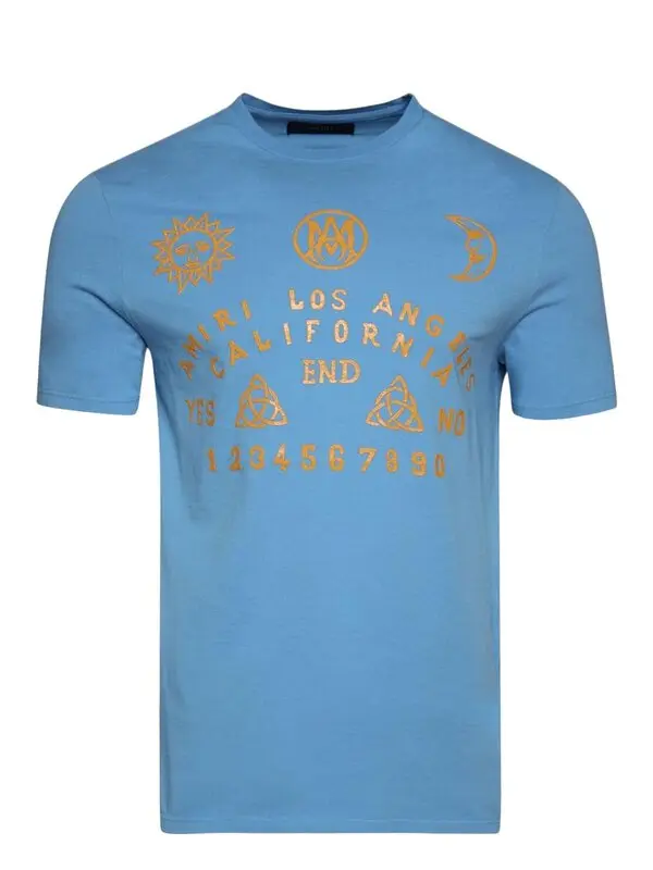 Amiri Ouija Board Print T-shirt - Blue