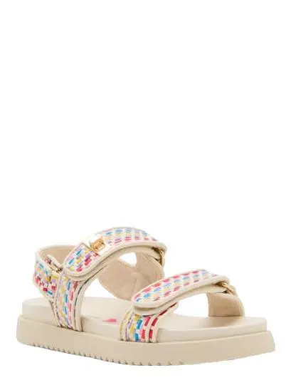 Steve Madden Mona Platform Sandals - Stripe Multi