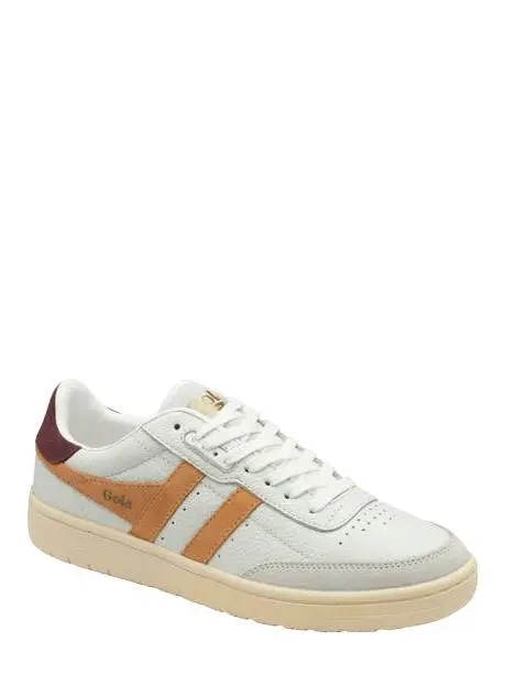 Gola Falcon Sneaker - White/salmon/windor Wine