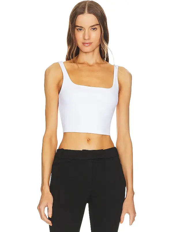 Susana Monaco Crop Tank Top - Sugar
