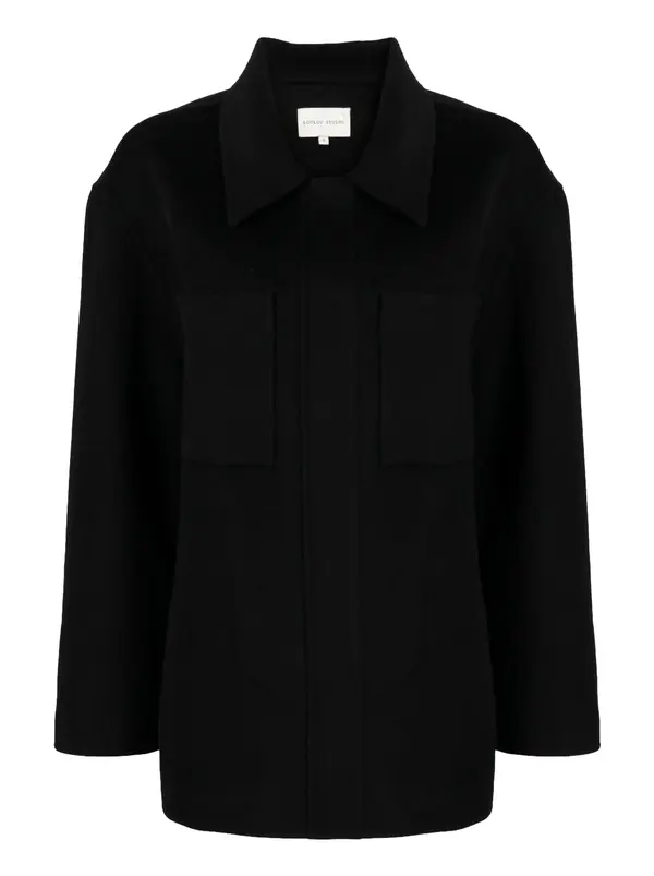 Loulou De Saison Cashmere Buttoned Jacket - Black