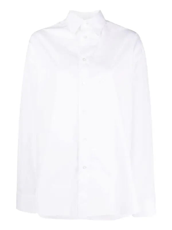 FINAMORE 1925 Oriana Long-sleeve Shirt - White