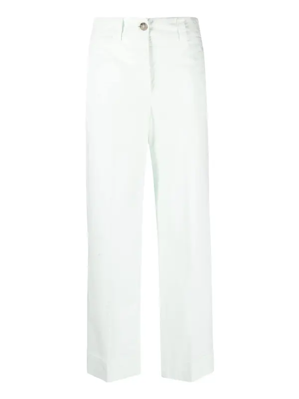 Peserico Pressed-crease Trousers - Green