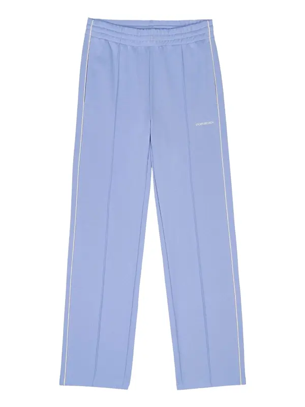 SPORTY & RICH Embroidered-logo Track Pants - Blue