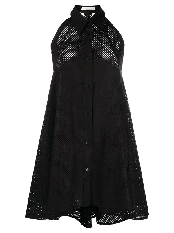 Philosophy Di Lorenzo Serafini Sleeveless Mini Dress - Black