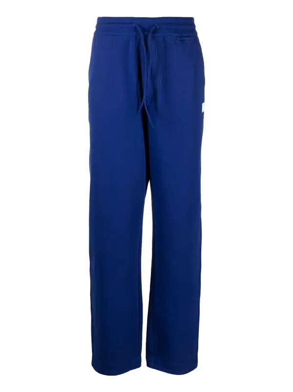 Y3 Logo-patch Track Pants - Blue