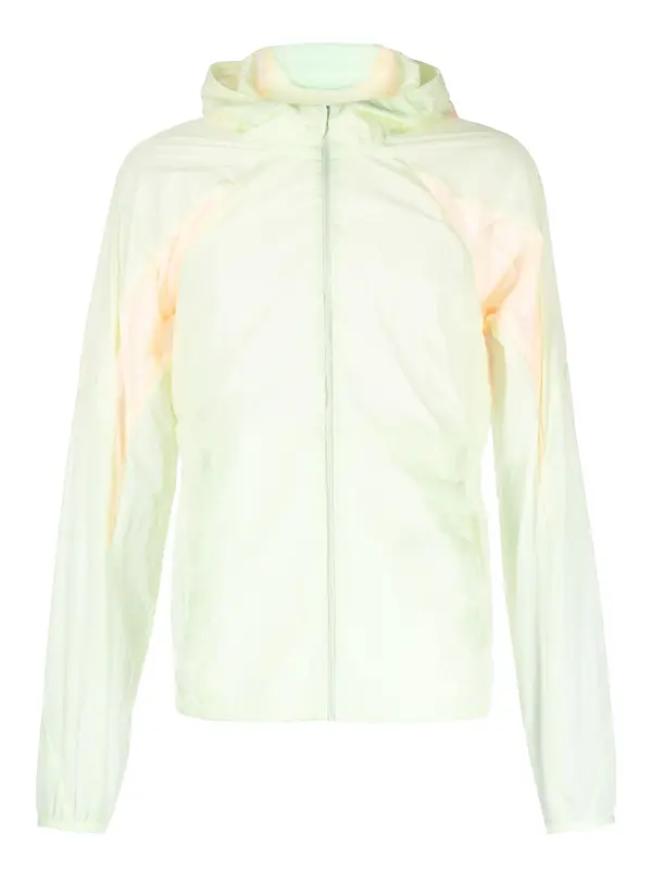 POST ARCHIVE FACTION Transparent-design Hooded Jacket - Green