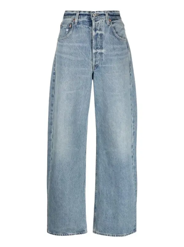 Citizens Of Humanity Ayla Baggy Cropped Jeans - Blue