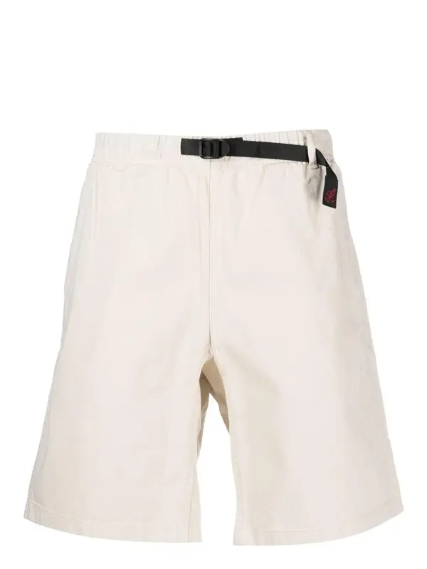 Gramicci Buckle-fastening Waistband Shorts - Neutrals