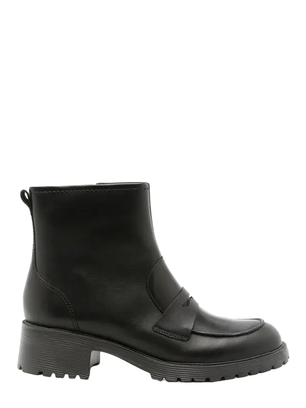 STUDIO CHOFAKIAN Marcellie Leather Boots - Black