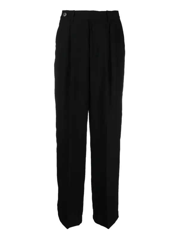 Dkny Wide-leg Trousers - Black