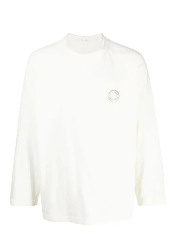 CRAIG GREEN Eyelet Long-sleeved T-shirt - White