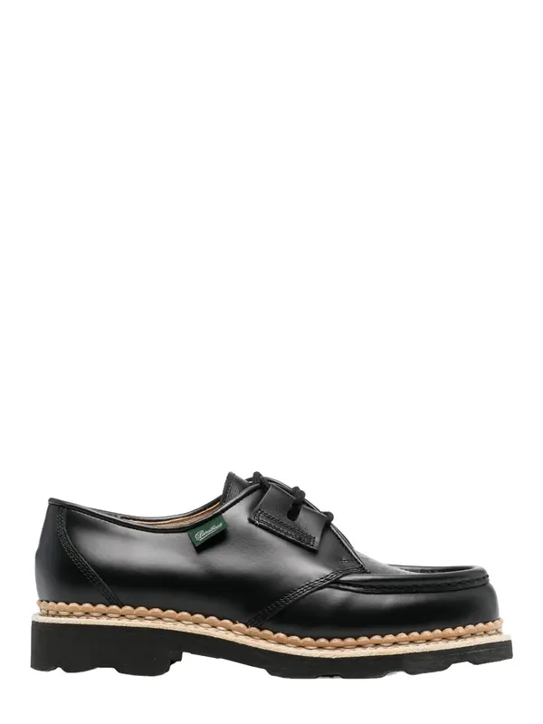 Patou X Paraboot Lace-up Leather Shoes - Black