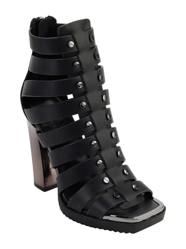 Dkny Adalia Cage Sandals - Black