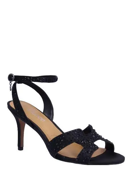 J. Reneé Sarlon Ankle Strap Sandal - Black