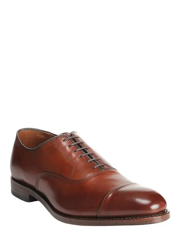 Allen Edmonds Park Avenue Cap-toe Oxford Dress Shoes - Dark Chili