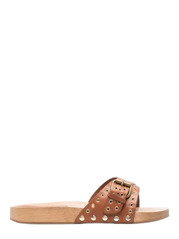 Isabel Marant Jaso Clogs - Brown