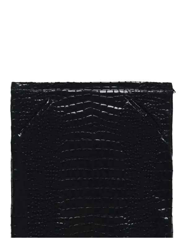 TOM FORD Embossed Crocodile-effect Skirt - Black