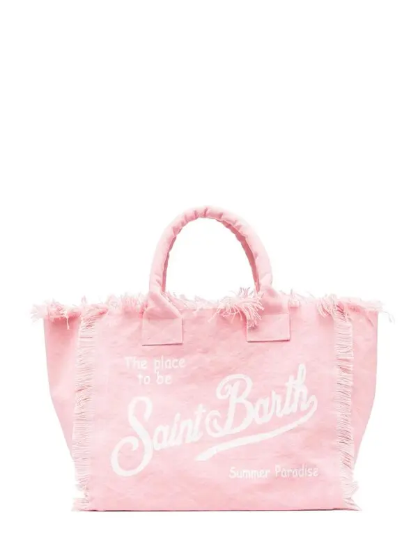 MC2 SAINT BARTH Logo-print Tote Bag - Pink
