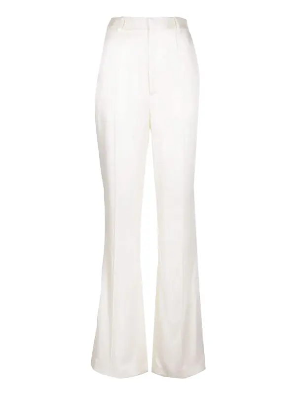 Lapointe High-waisted Trousers - White
