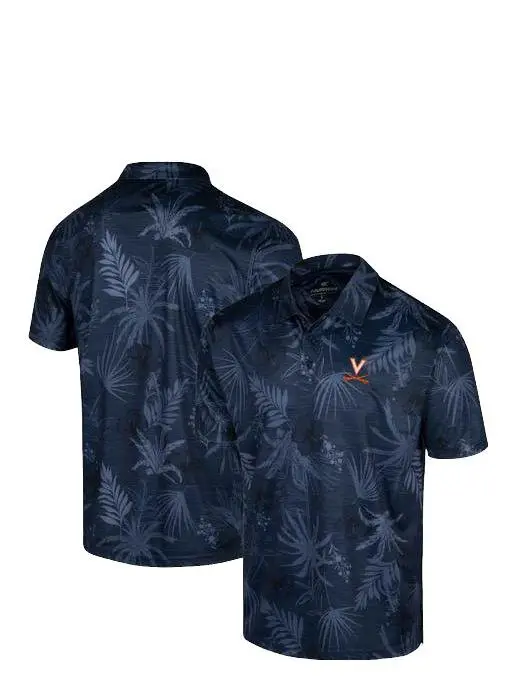 COLOSSEUM Virginia Cavaliers Palms Team Polo - Navy