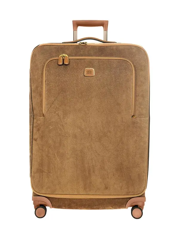 Bric'S Medium Life Compound Check-in Suitcase - Brown
