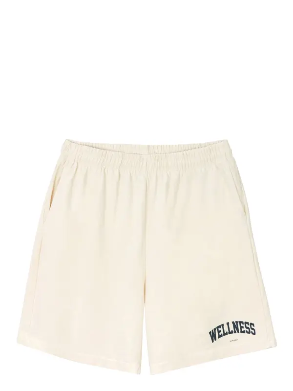 SPORTY & RICH Wellness Ivy Short Shorts - White