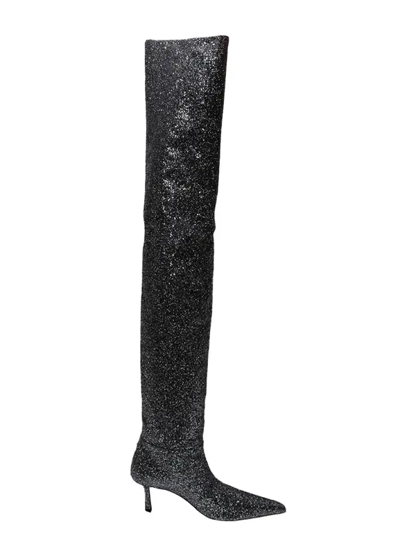 Alexander Wang Viola 65mm Knee-high Boots - Black