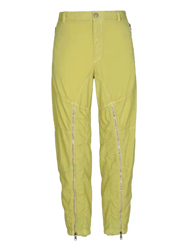 Dolce & Gabbana Zip-detailed Tapered Trousers - Green