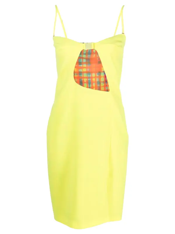 Dsquared2 Cut-out Minidress - Yellow