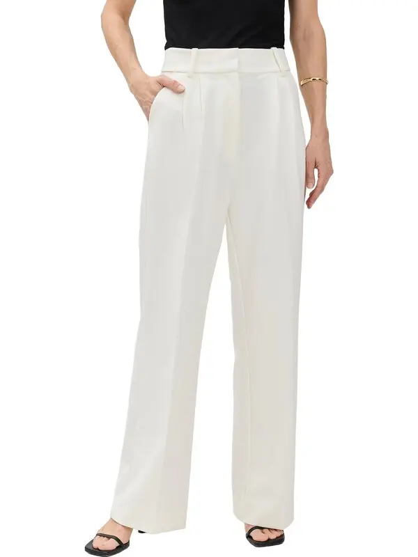 FAVORITE DAUGHTER The Favorite Petite Trousers - Ivory