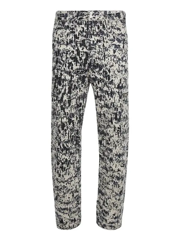 Givenchy Loose Fit Cargo Pants - Beige And Black
