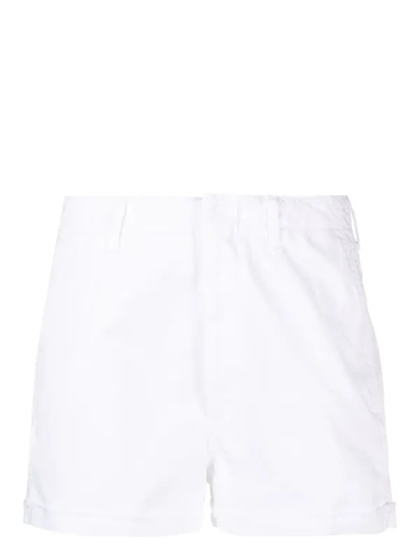 DONDUP Cotton Short Shorts - White